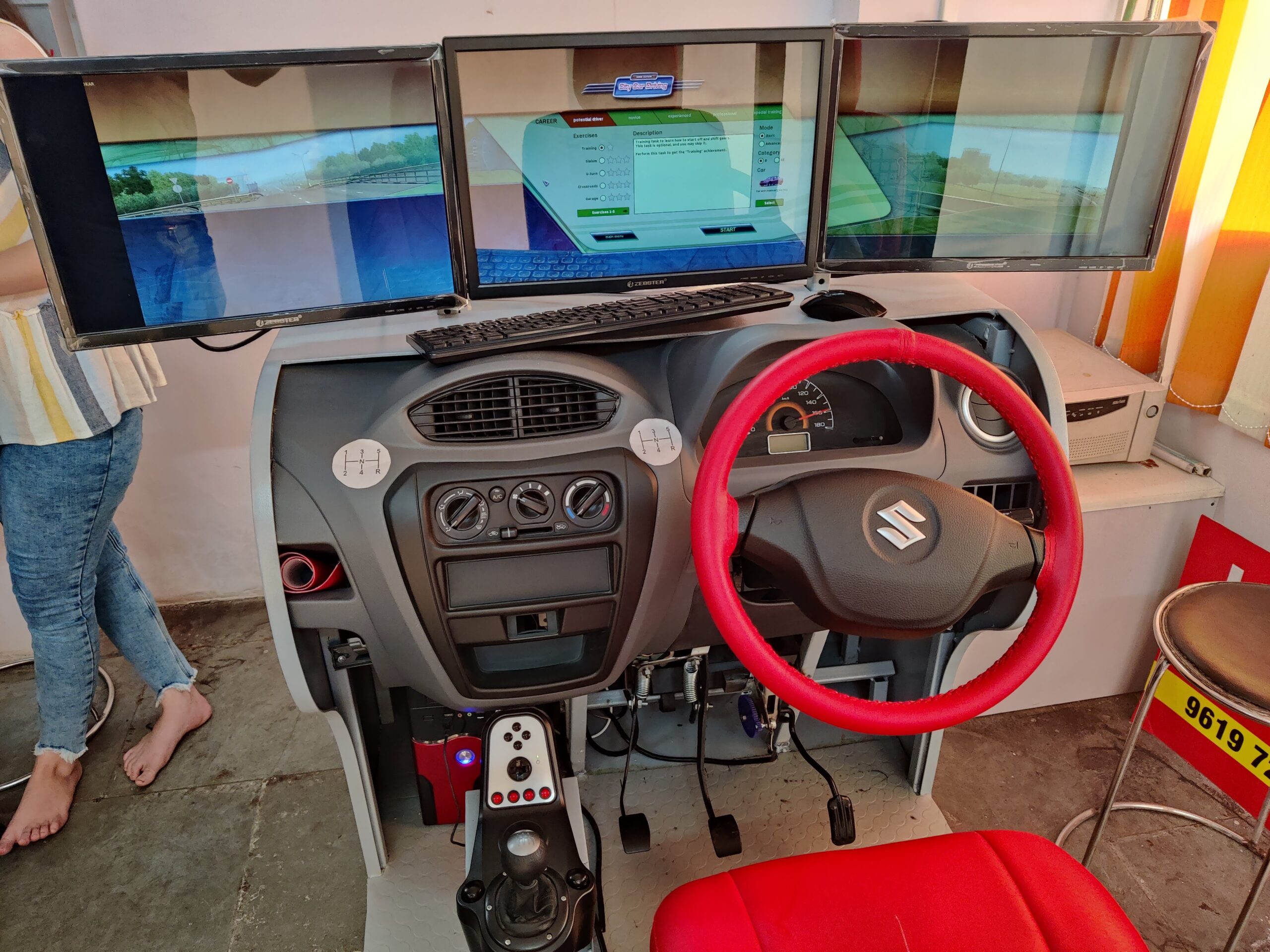 Driving Simulator India | SPSIM | Call us now at +91-8369199081